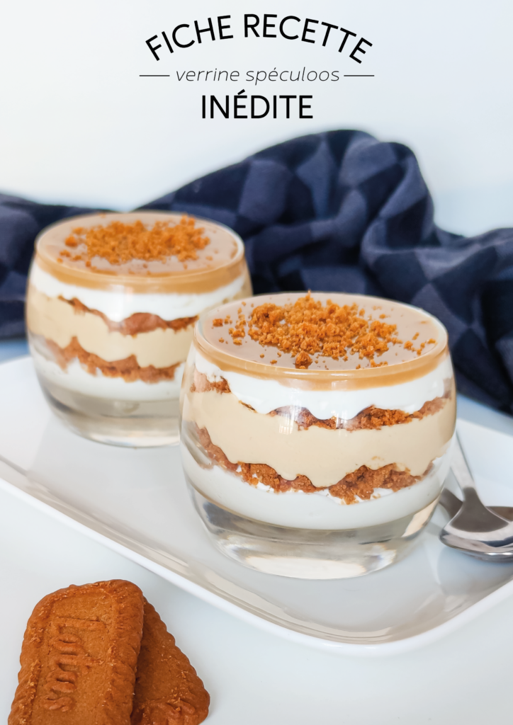 Verrines spéculos - Mes Délicieuses Créations